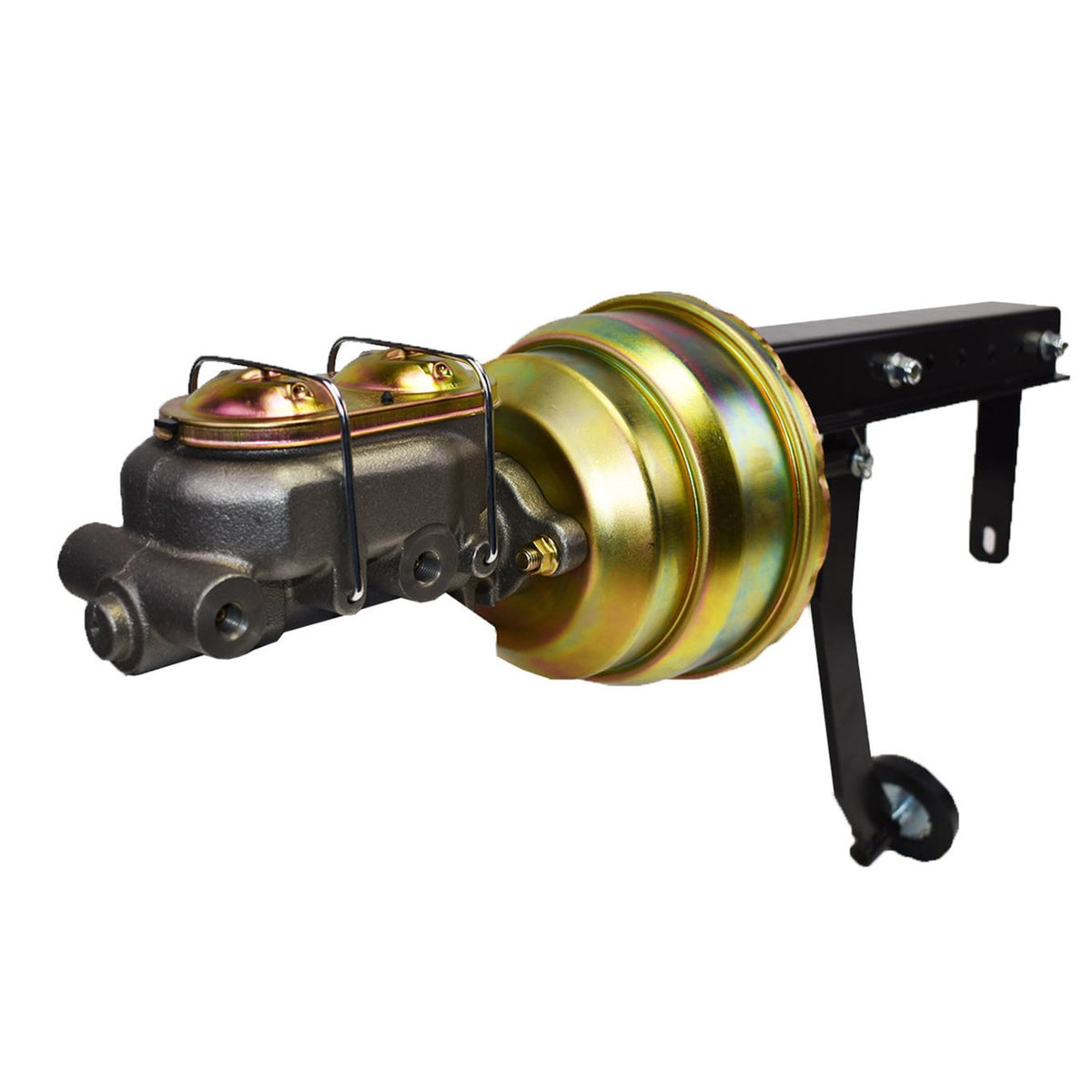 A-Team Performance 8" Dual Power Brake Booster Kit with Master Cylinder ...