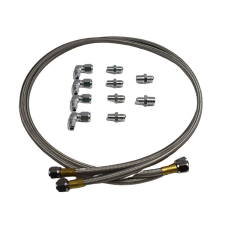 A-Team Performance Braided Flexible Stainless Steel Transmission Cooler ...